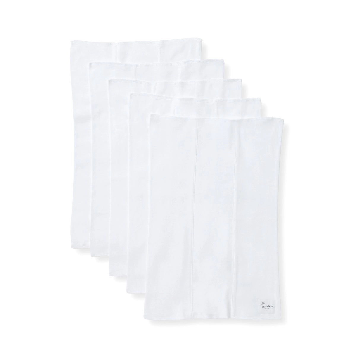 Bee Essentials Solid Organic Burp Cloths 5 Pack – Guam Baby Company